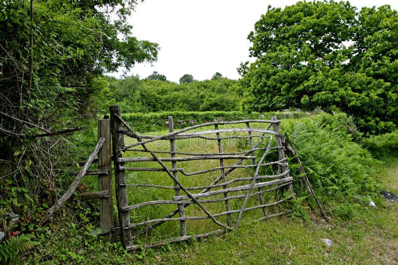 Farm Gate stock image. Image of scenic, scenery, tradition - 14120367
