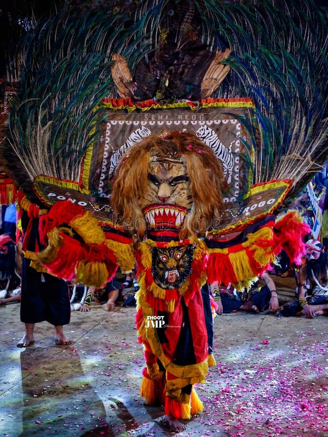 Tradisional Arts Called Dadak Peacock Comes from Ponorogo and is Also ...