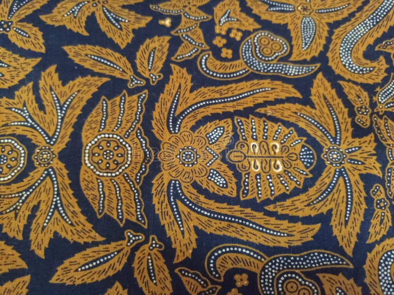 Tradisional Batik Pattern of Indonesia Stock Image - Image of ...