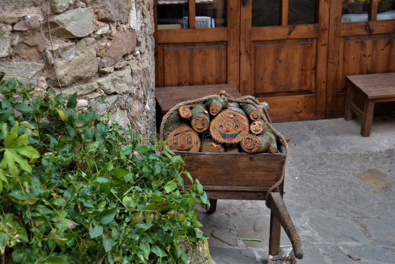 Tradition Catalan Christmas Log Named `caga Tio` Stock Photo - Image of ...
