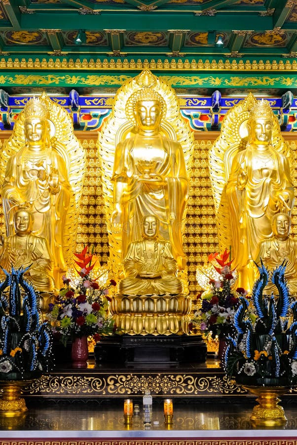 Golden Idol of Lord Ganesha. Stock Photo - Image of lord, yellow: 183675462