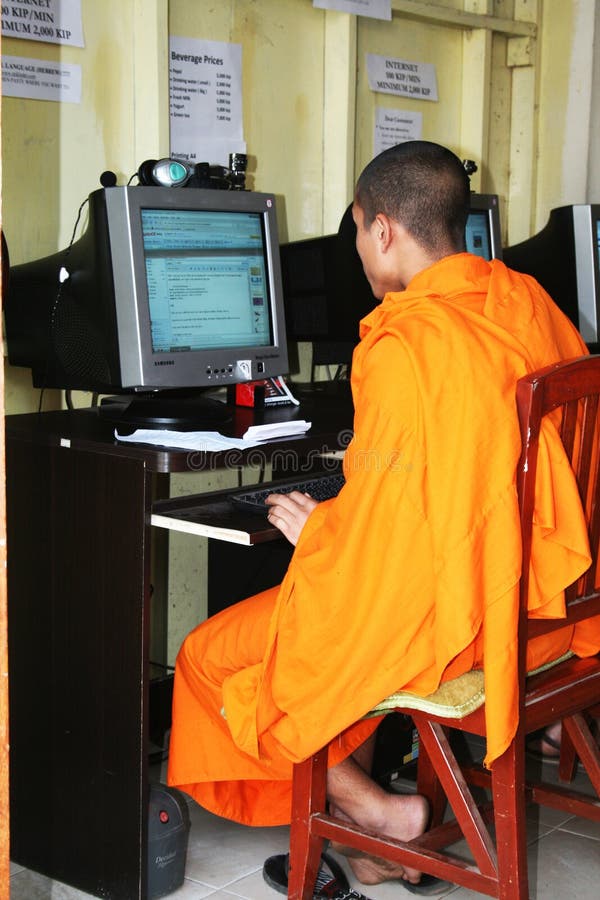 Asia Computer Monk Stock Photos - Free & Royalty-Free Stock Photos from ...