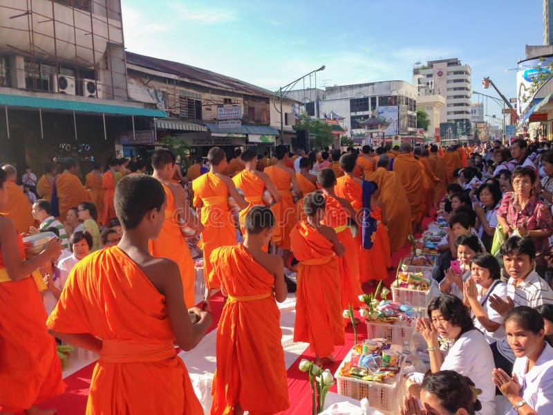 Tradition, the Monks of Merit Editorial Image - Image of culture ...