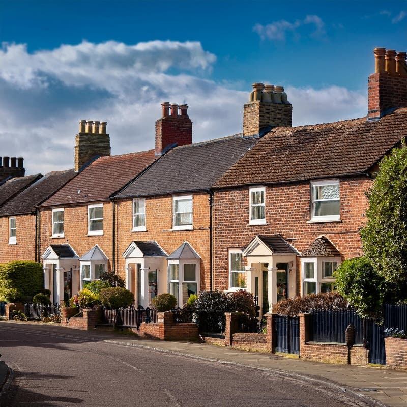 Traditiona British House AI Generated Stock Illustration - Illustration ...