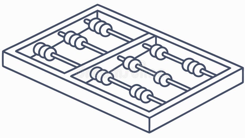 Traditional Abacus, Calculation Tool, Vector Design Generative AI Stock ...