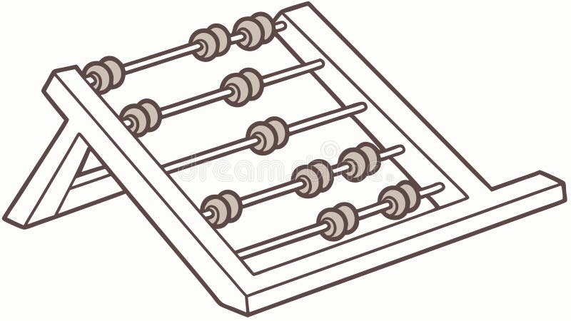 Traditional Abacus, Symbolizing Calculation and Historical Learning ...