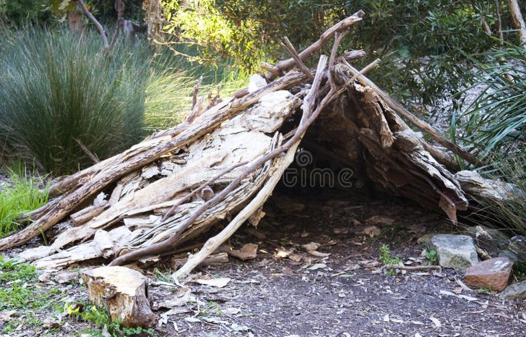 Traditional aboriginal hut stock photo. Image of china - 10736424