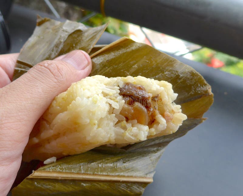 Traditional Aboriginal Rice Dumpling Stock Photo - Image of dumpling ...