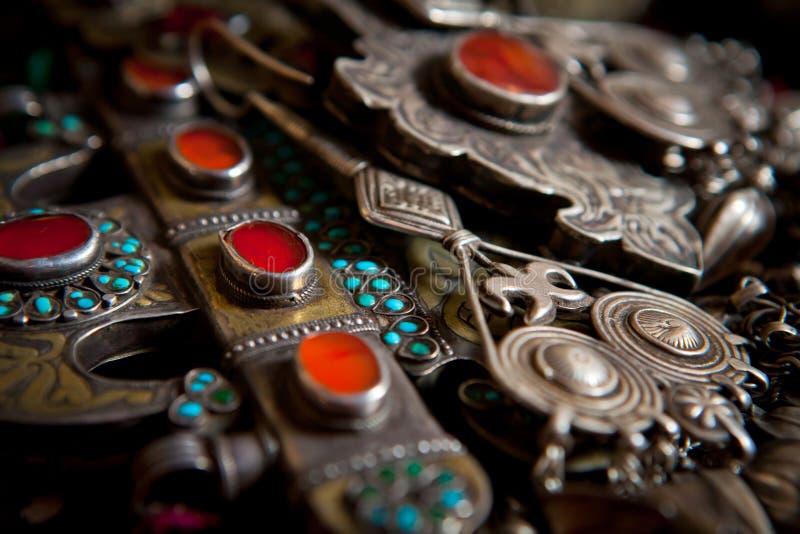 Traditional Accessory and Jewelry Stock Image - Image of fashion ...