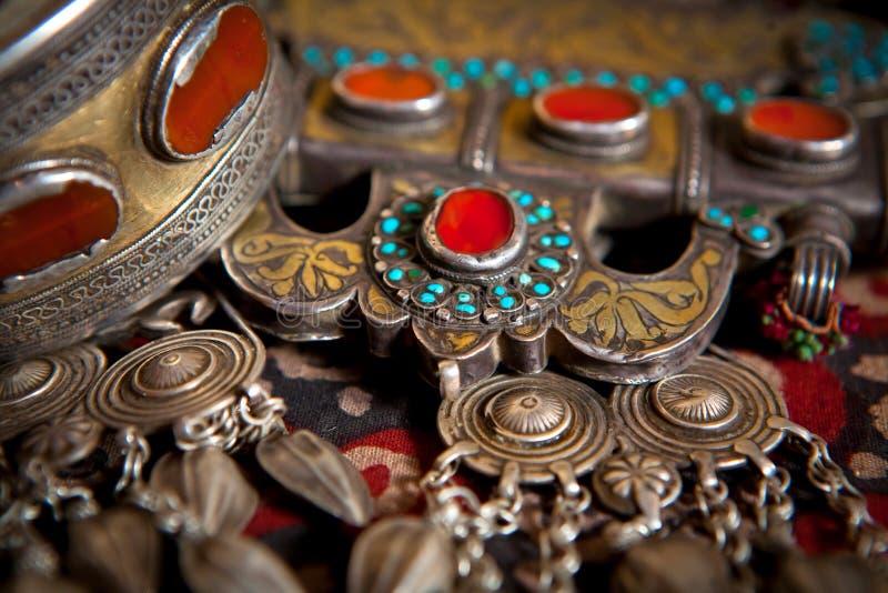 Traditional Accessory and Jewelry Stock Image - Image of culture, flea ...