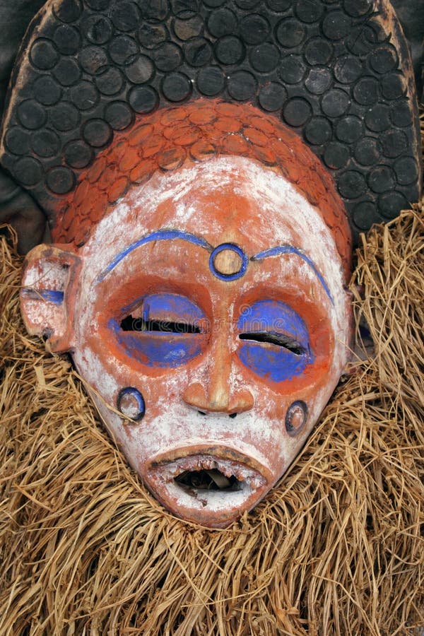 Aboriginal Mask stock photo. Image of earthtone, aboriginal - 30023612