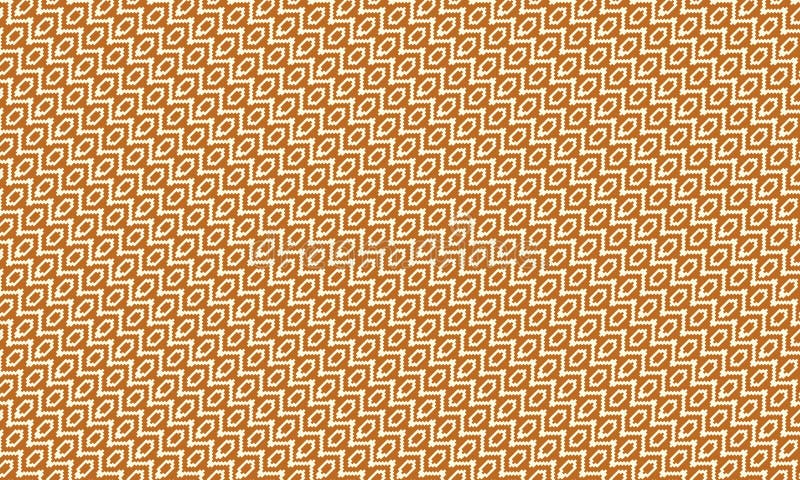 Seamless African Pixel Pattern with Geometric Diamond Motif Design Stock Illustration ...