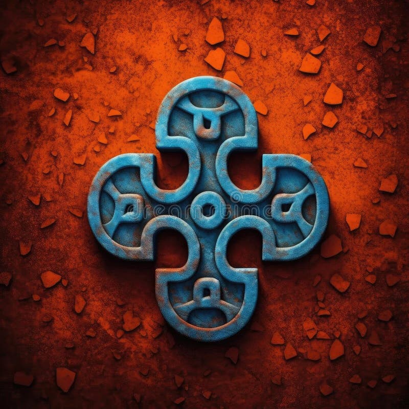 A Traditional African Symbol, Called the "adinkra Stock Illustration ...