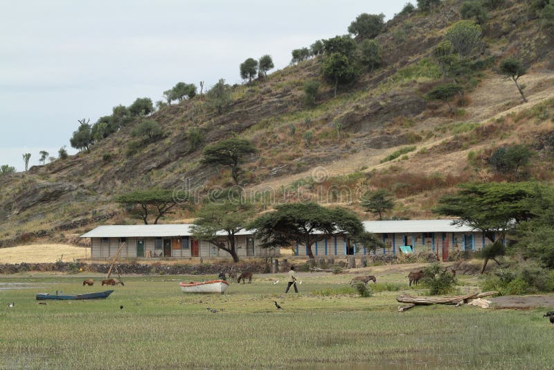Traditional African Villages in Ethiopia Stock Image - Image of ...