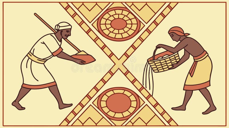 Ancient Agricultural Techniques Stock Illustrations – 81 Ancient ...