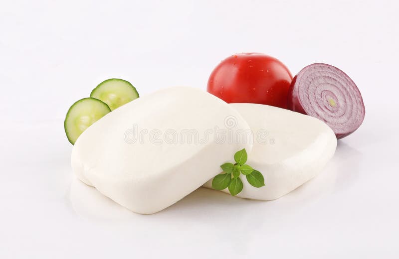 Akkawi Cheese from Middle Eastern Cow`s Milk Sliced on Sauna Bench Desk ...