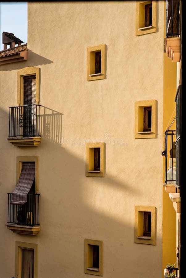 Traditional Andalusian Facade Stock Photo - Image of resort ...