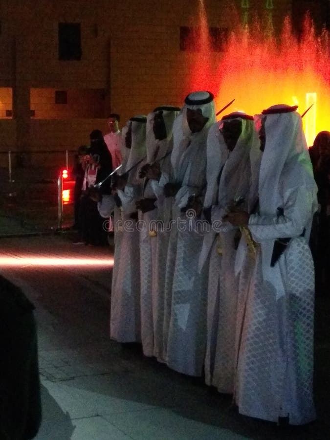 Traditional Arab Dance during the Riyadh Season Editorial Stock Image ...