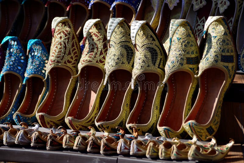 Traditional arab shoes stock photo. Image of oriental - 26676854