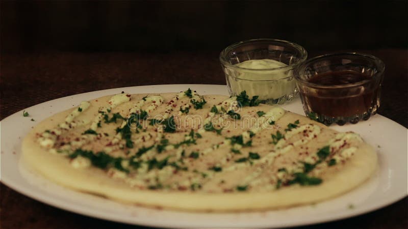 Traditional Arabic Cuisine. the Second Main Dish, a Side Dish Stock ...