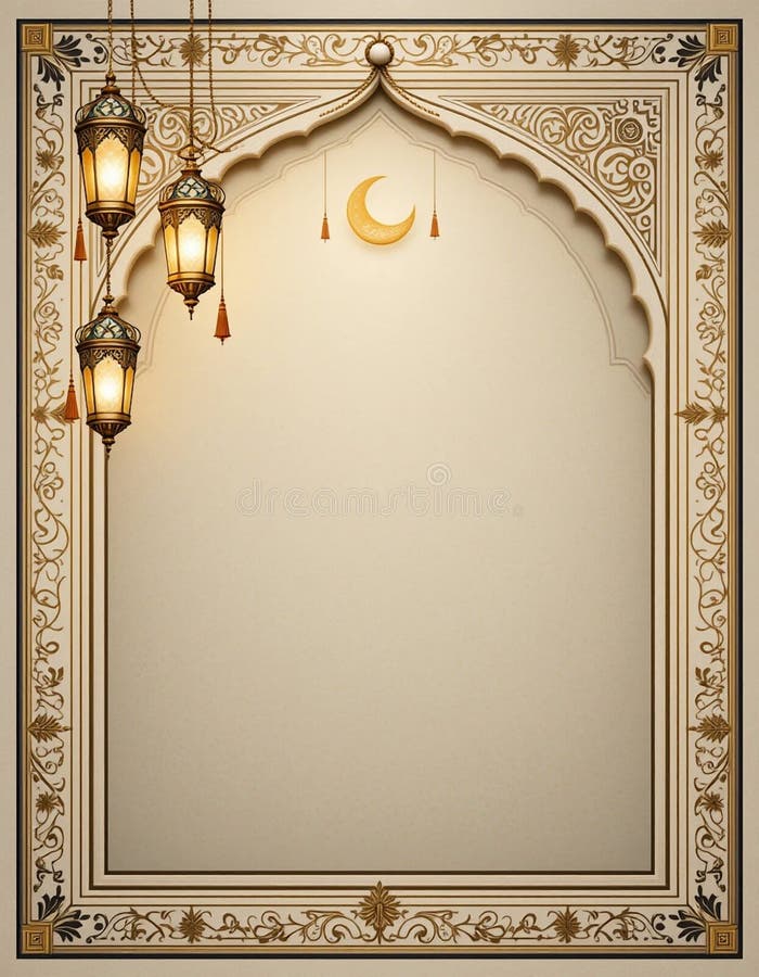 Traditional Arabic Islamic Background Design Stock Illustration ...