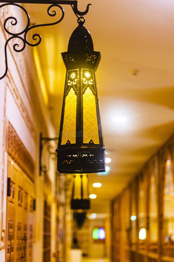 Traditional Arabic Lantern. Craft Stock Image - Image of traditional ...
