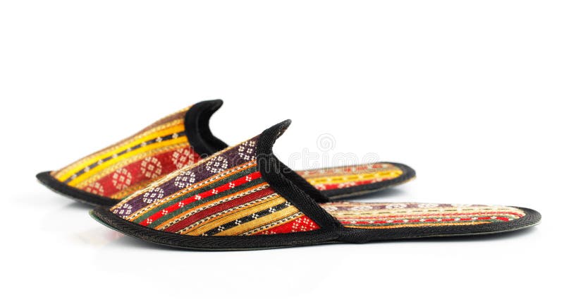 Traditional Arabic Slippers Stock Image - Image of accessory, ethnic ...
