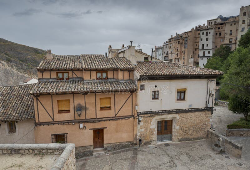 Traditional Architecture in the City of Cuenca Stock Photo - Image of ...