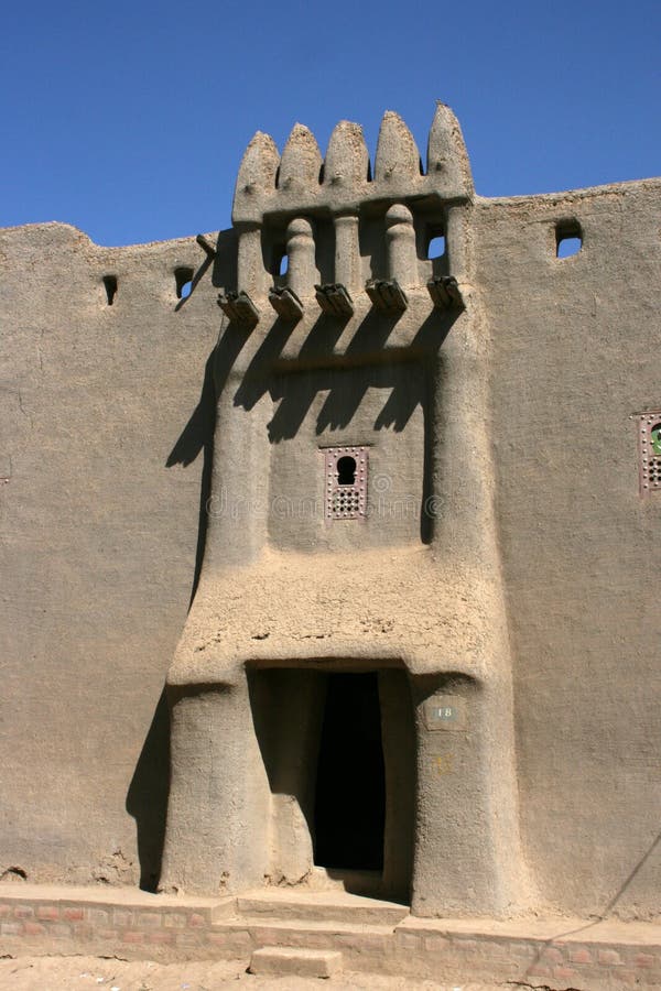 Traditional Architecture in Djenne, Mali Stock Photo - Image of djenne ...