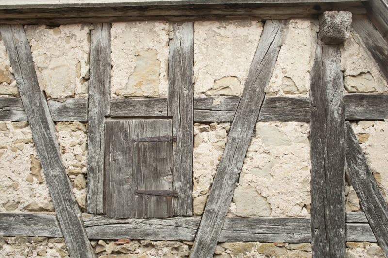 Traditional Architecture of Half Timber House Stock Photo - Image of ...