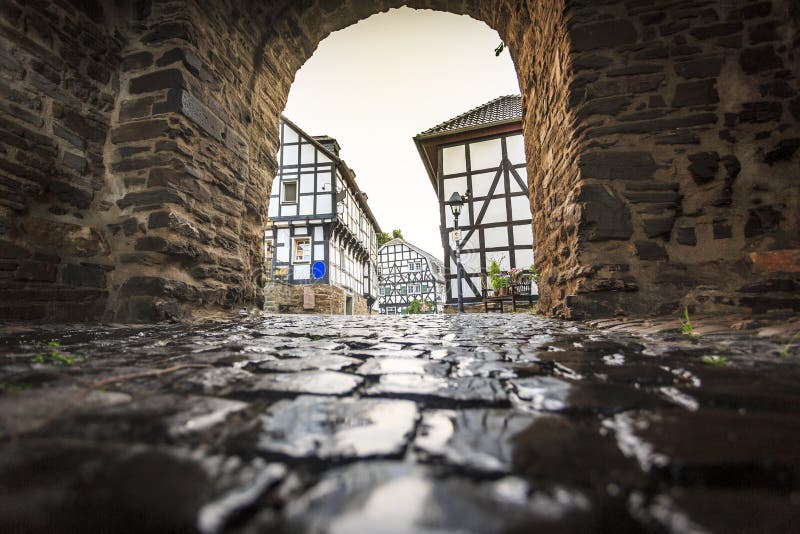 Traditional Prussian Wall in Architecture in Germany Stock Image ...