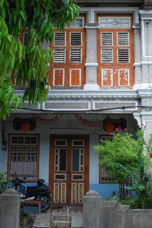 Traditional Art of a Chinese House Stock Image - Image of ethnic ...