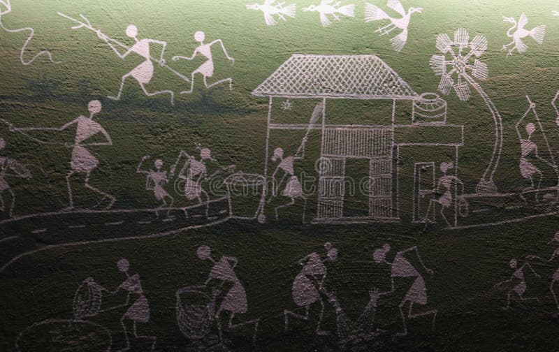 Traditional Art Work on Wall Editorial Image - Image of color, pattern ...