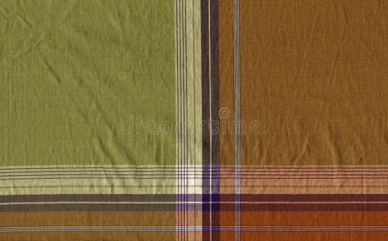 Traditional Asian Apparel Textile Line Pattern Design on Close Up Stock ...