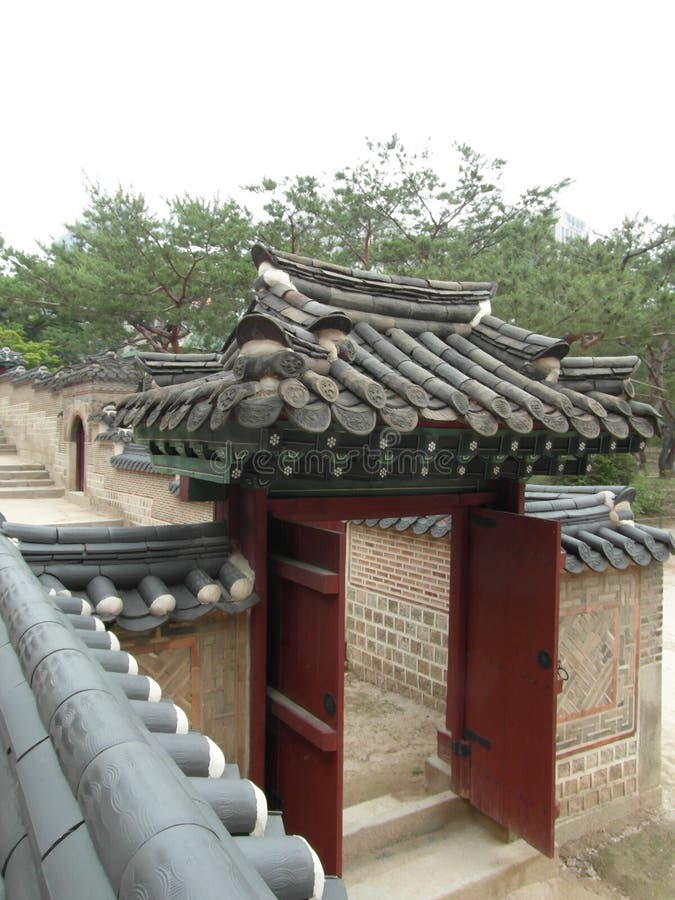 Traditional Asian Style in Architecture Stock Image - Image of building ...