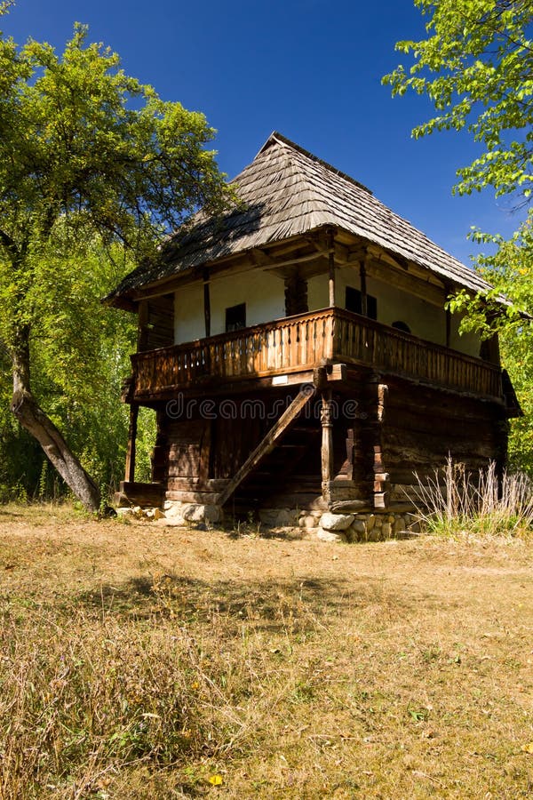 Traditional Authentic House â€“ Gorj Editorial Stock Image - Image of ...