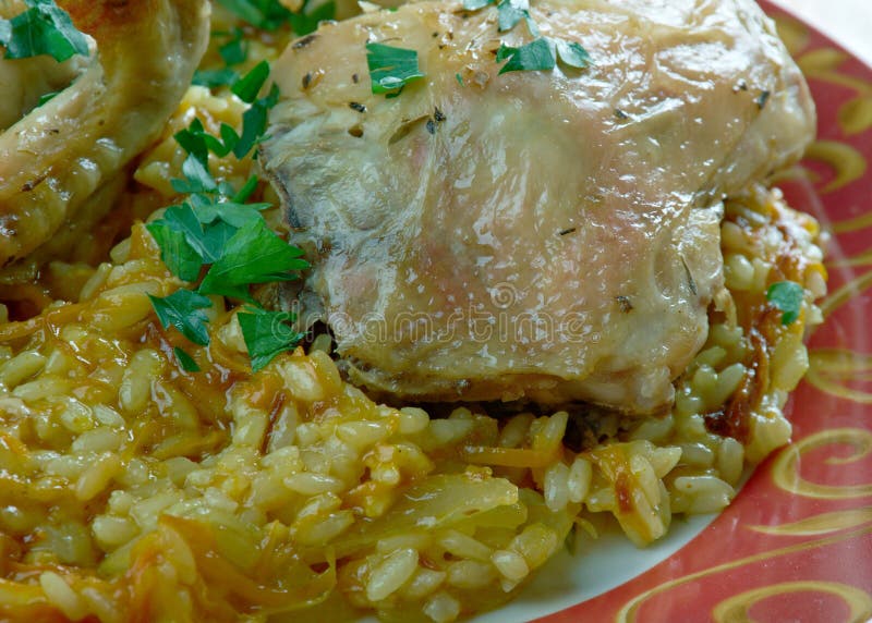 Traditional Bahraini Chicken Stock Photo - Image of cuisine, dish: 79002736