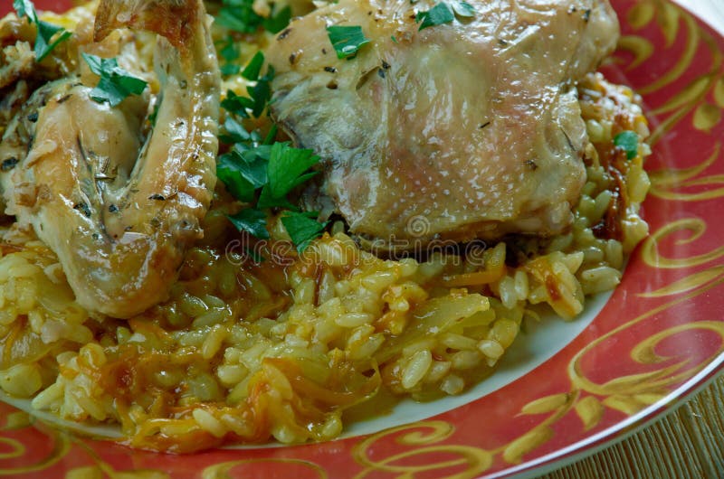 Traditional Bahraini Chicken Stock Photo - Image of chicken, dish: 79120286