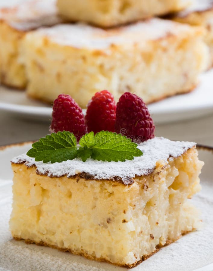 Traditional Baked Rice Pudding Stock Image - Image of snack, vegetarian ...