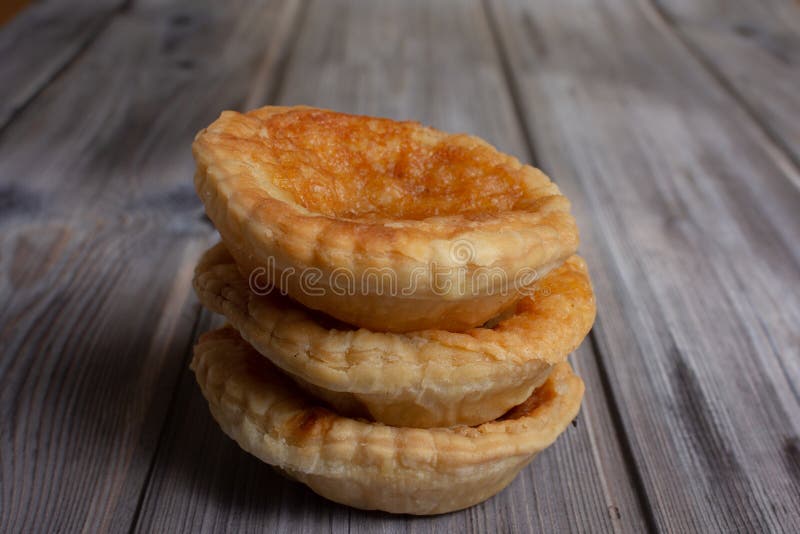 Traditional Bakewell Pudding Stack Stock Image - Image of british ...