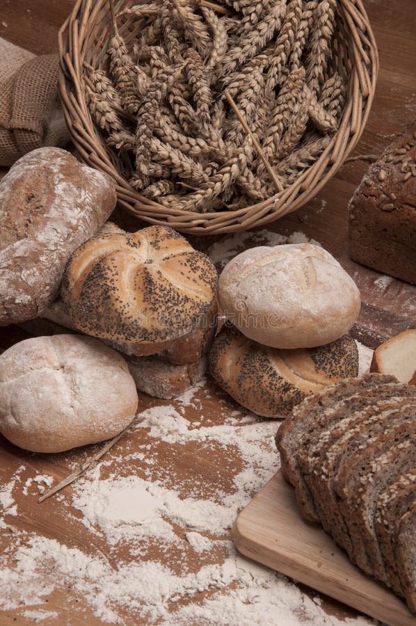 Traditional baking goods stock image. Image of diet, healthy - 34550275