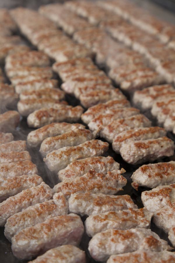 Traditional Balkan Food, BBQ Stock Photo - Image of europe, barbecue ...