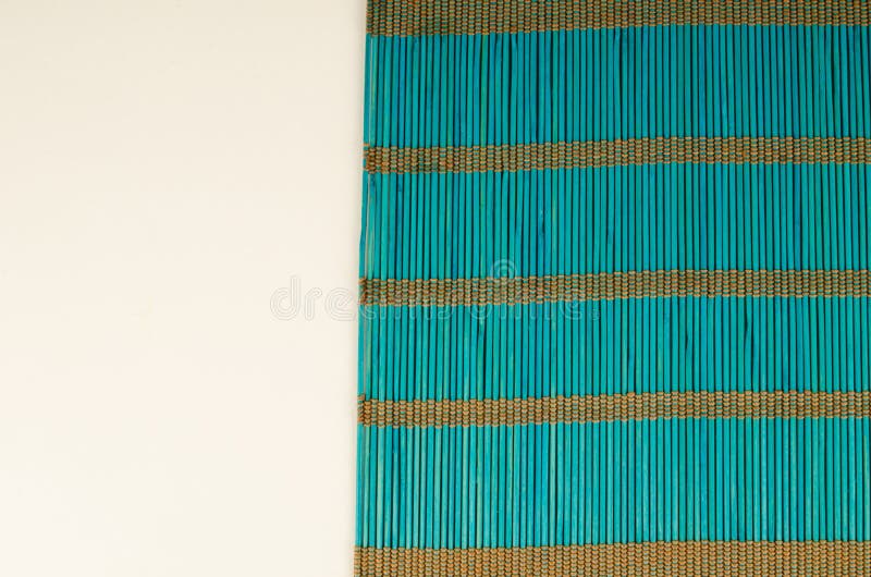 Traditional bamboo mat stock photo. Image of studio, oriental - 39002540