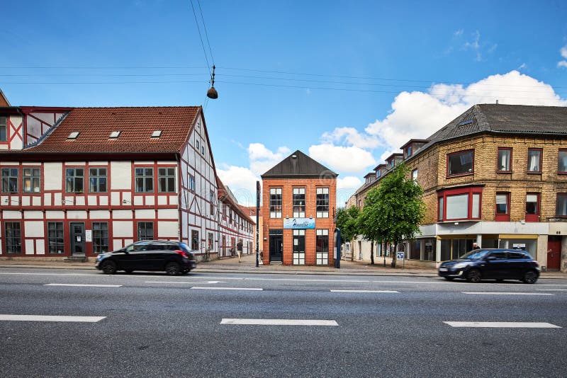 Traditional Bar Building in Denmark Editorial Image - Image of facades ...