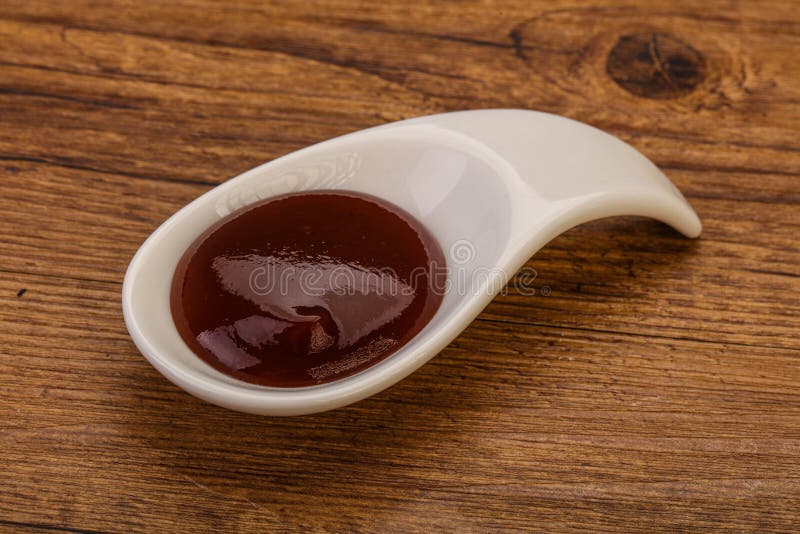Traditional Barbicue Sauce in the Bowl Stock Photo - Image of grilling ...