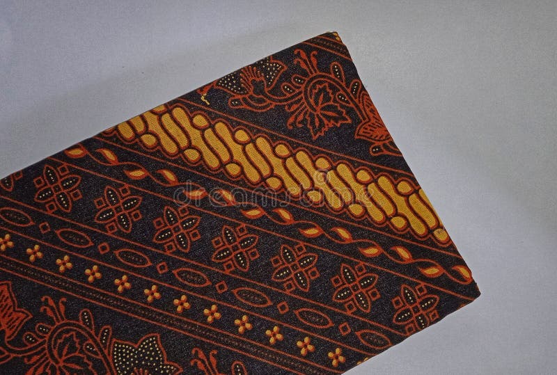 The Traditional Batik Fabric is Typical of Solos Stock Photo - Image of ...