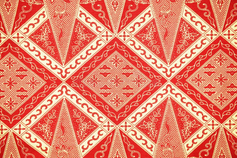 Traditional Batik Sarong Pattern Stock Photo - Image of culture, asia ...