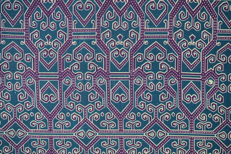 Traditional Batik Sarong Pattern Stock Image - Image of fashion, color ...