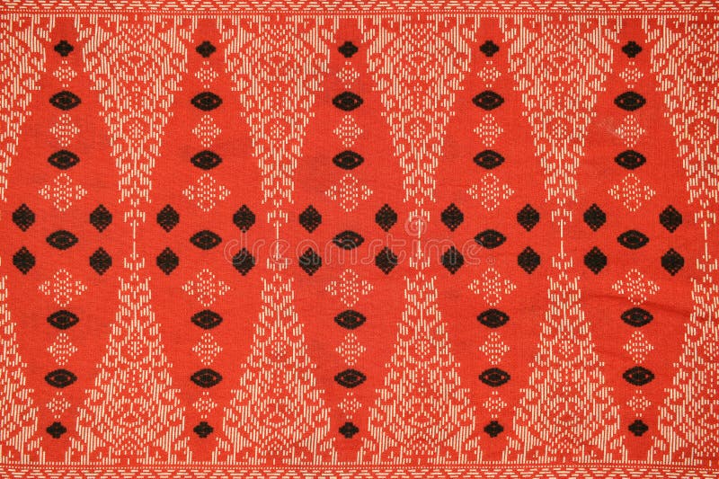 Traditional Batik Sarong Pattern Stock Image - Image of fashion, color ...