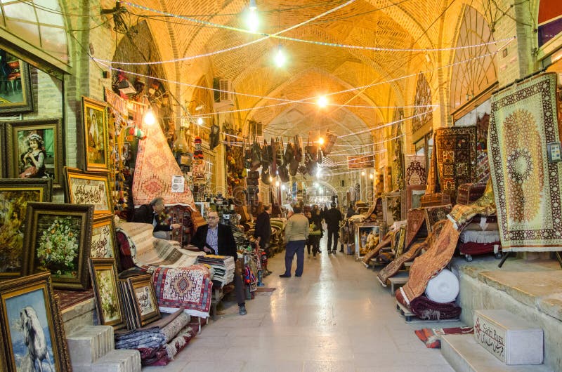 Traditional Bazar editorial photography. Image of persian - 69260337